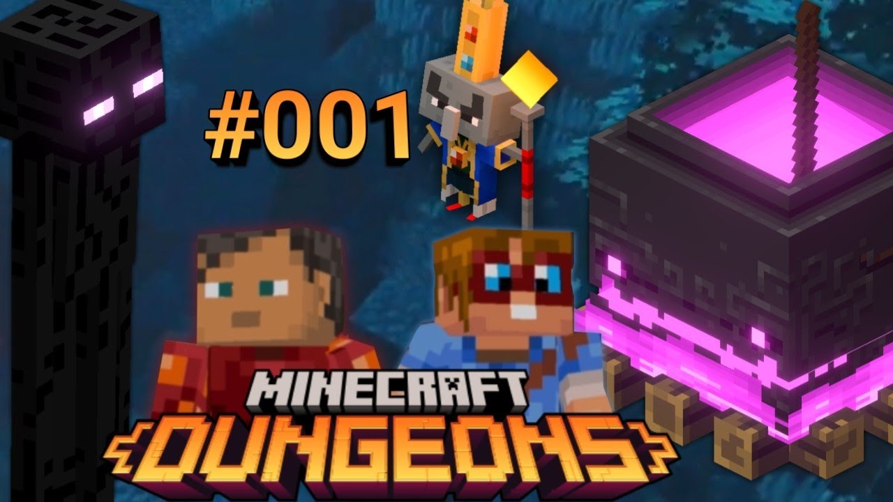 Jetzt werden die Pillager geraidet!!! | Minecraft Dungeons #001 [100% ...