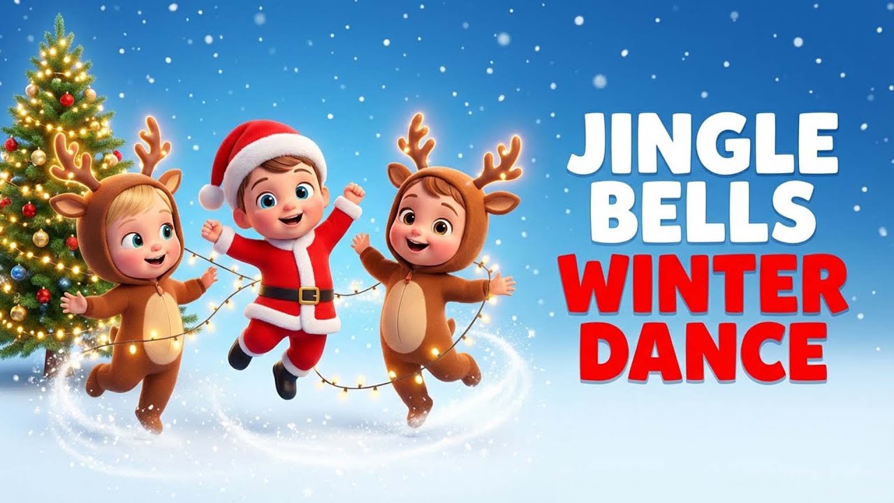 Jingle Bells🎄 Kids & Toddlers Dance | Christmas Song 2025 | Baby Dance ...