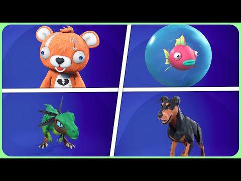 FULL Showcase of NEW Fortnite Sidekicks! (Spike, Flopsticks, & More!)