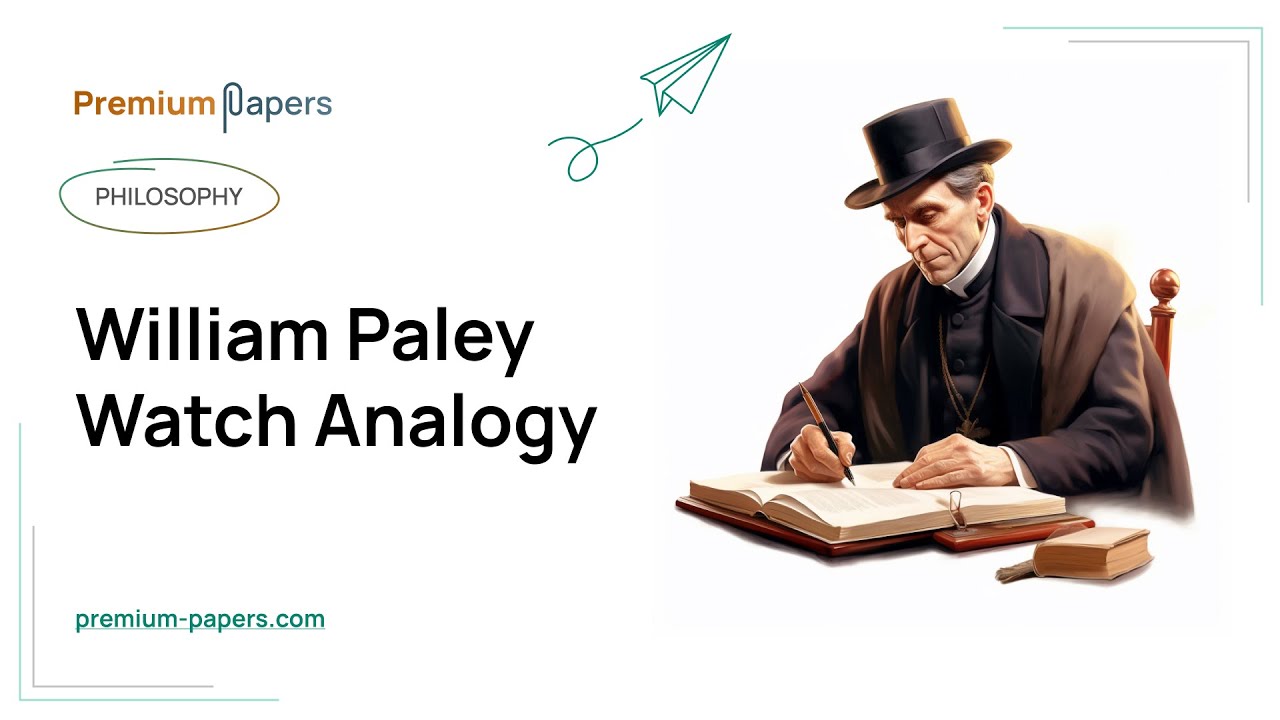 William Paley Watch Analogy - Essay Example - YouTube