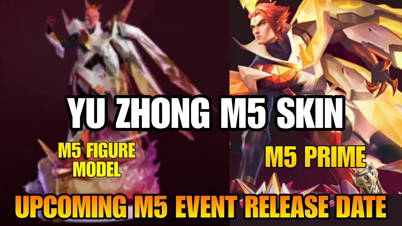 Upcoming M5 Skin Event Release Date Revealed | M5 Figure Model | MLBB ...