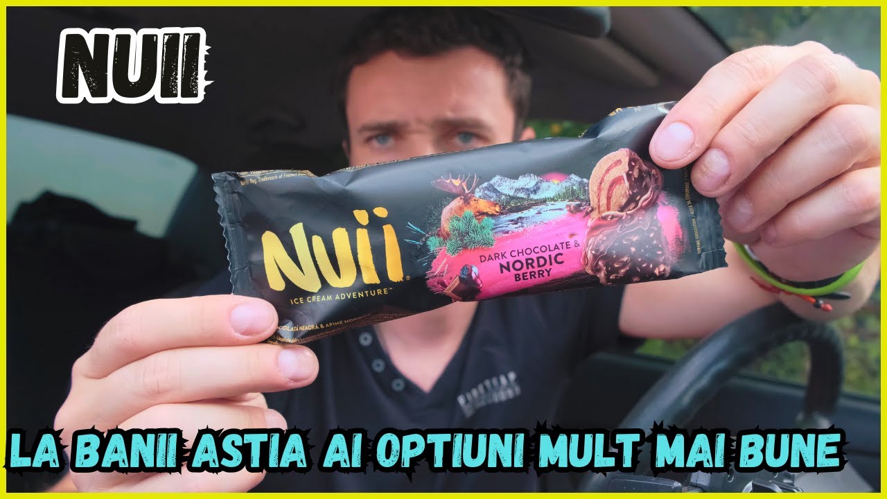 Inghetata NUII DARK CHOCOLATE AND NORDIC BERRY - E Aia Prea Scumpa Care Nu Merita - YouTube