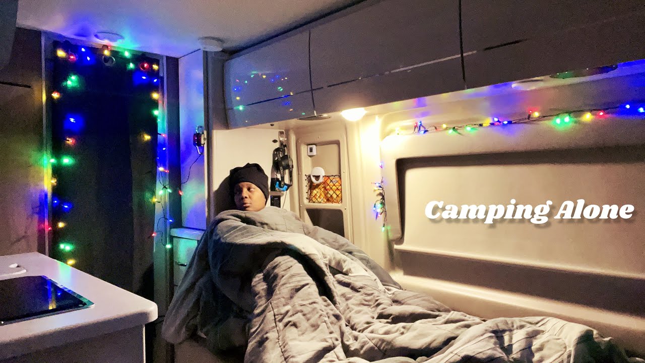 Living In My Van|Surviving My First Winter Storm In My Van In Michigan ...