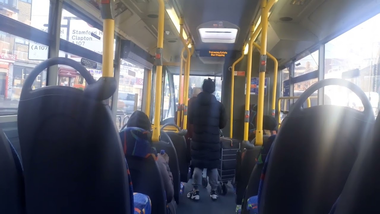 *[RARE WORKING]* - Short Journey on the Bus Route 394 - Homerton ...