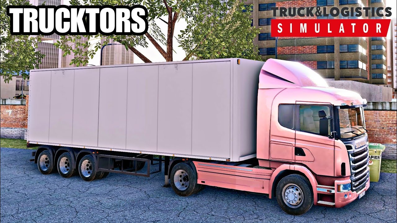 Truk Tronton FUSO Pink Gandeng Kontainer Sembako Bansos | TRUCK ...