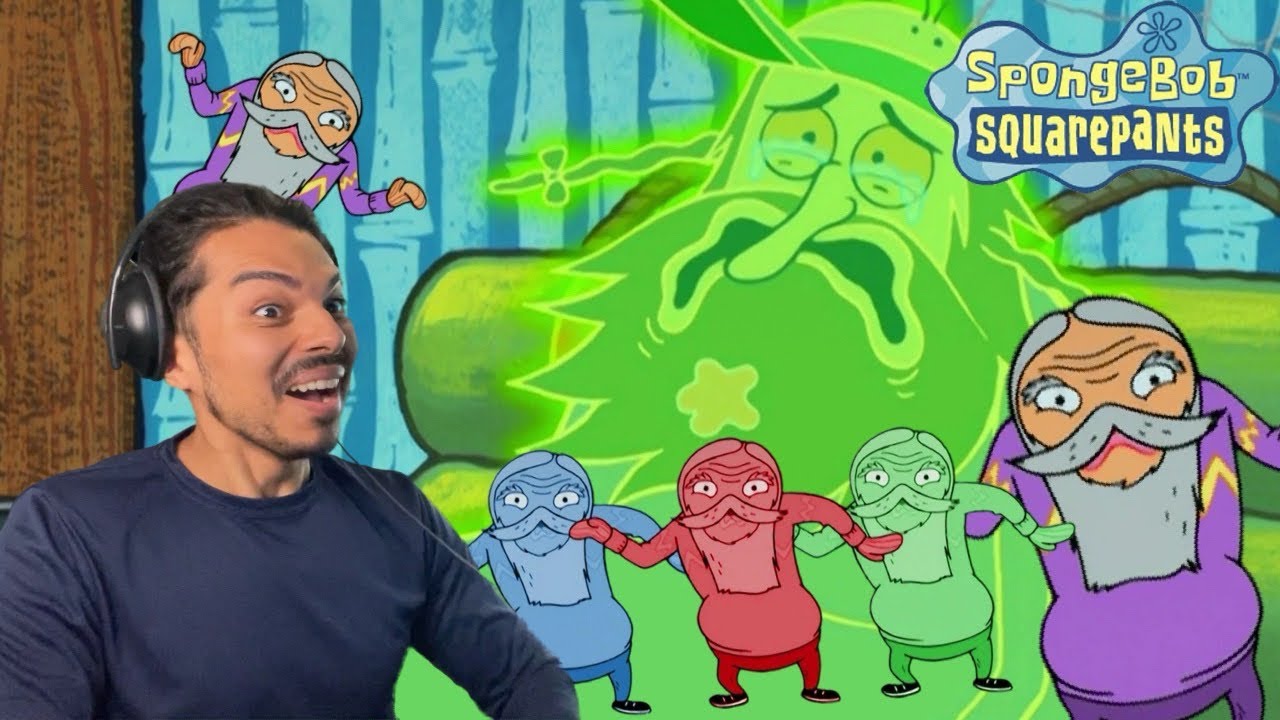 SpongeBob Fan REWATCHES *Ghost Host* | SpongeBob REACTION - YouTube