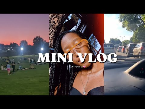 A mini vlog: aunty duties/spend the afternoon with me/ glofest - YouTube