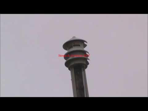 Federal Signal Model 2 Tornado Siren Test | 4-1-17 - YouTube