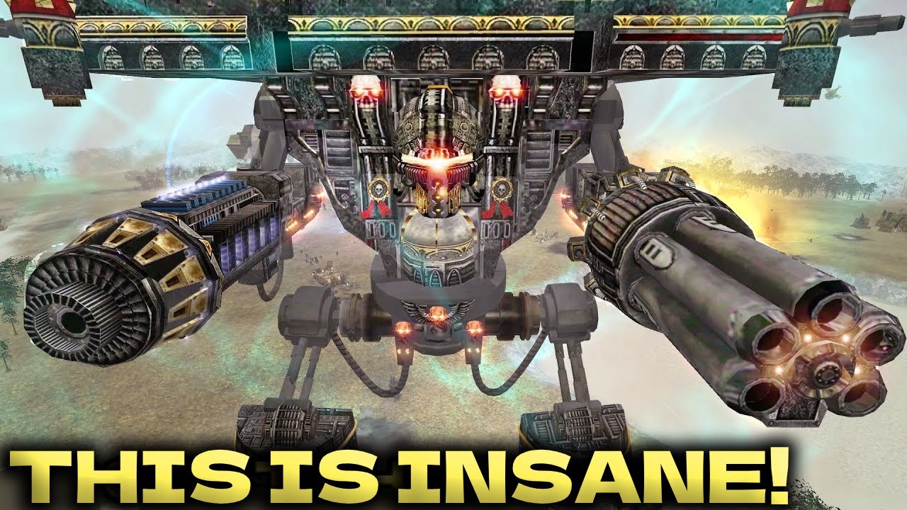 EMPEROR-CLASS TITAN vs Orks! - Warhammer 40k: Dawn of War: Soulstorm ...