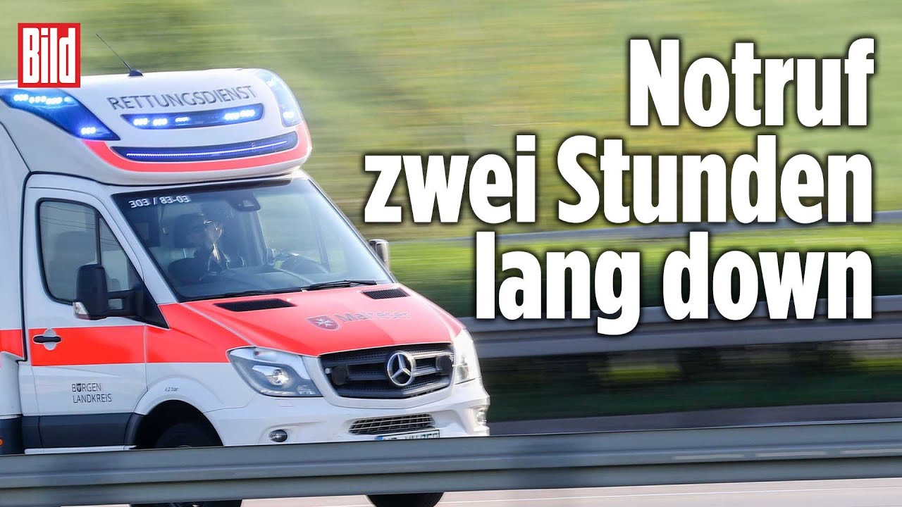 Notruf 110 und 112 ausgefallen – was war da los? - YouTube