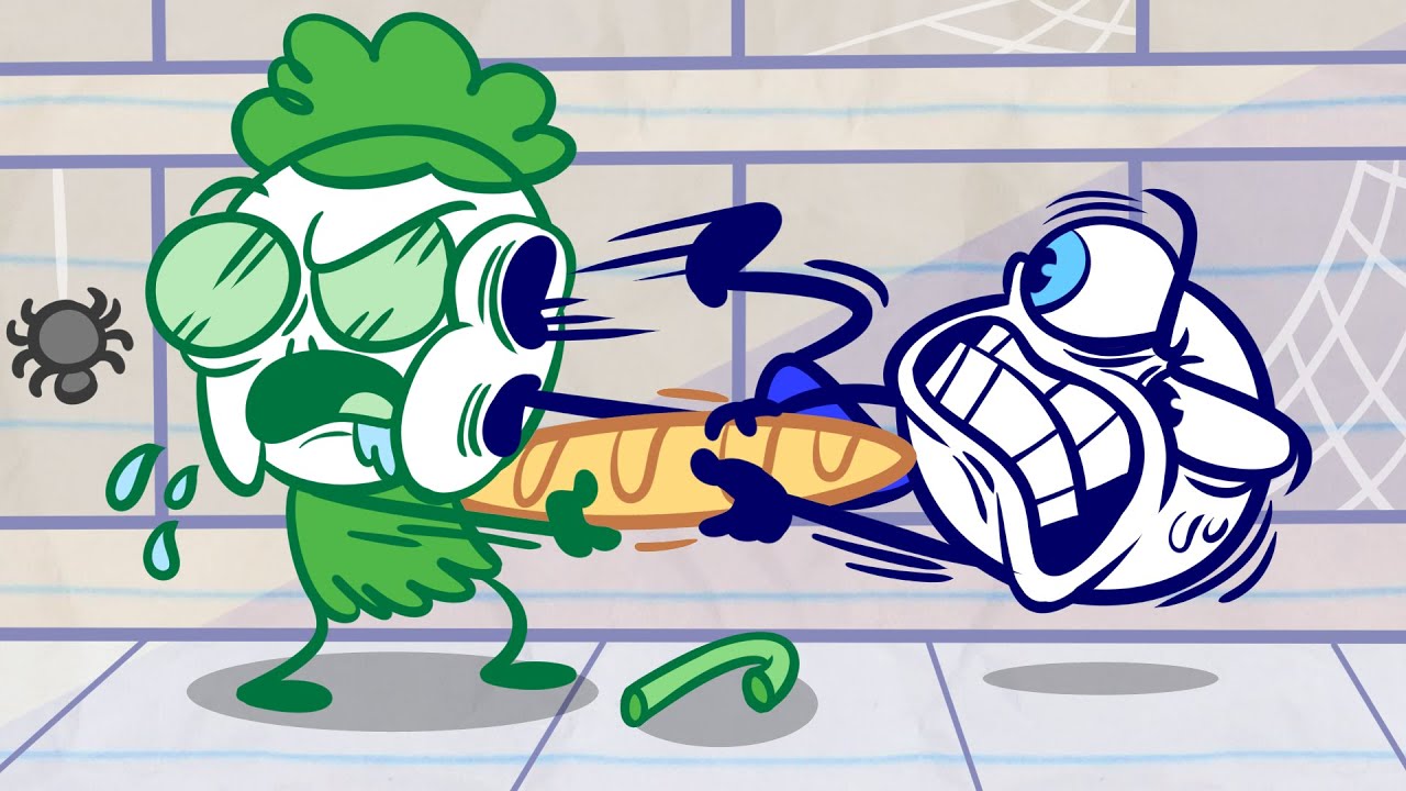Pencilmate Fights For Food And More Pencilmation! | Animation ...
