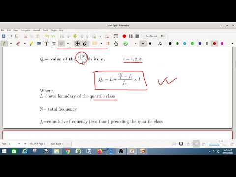 STATISTICS- PARTITION VALUES - YouTube