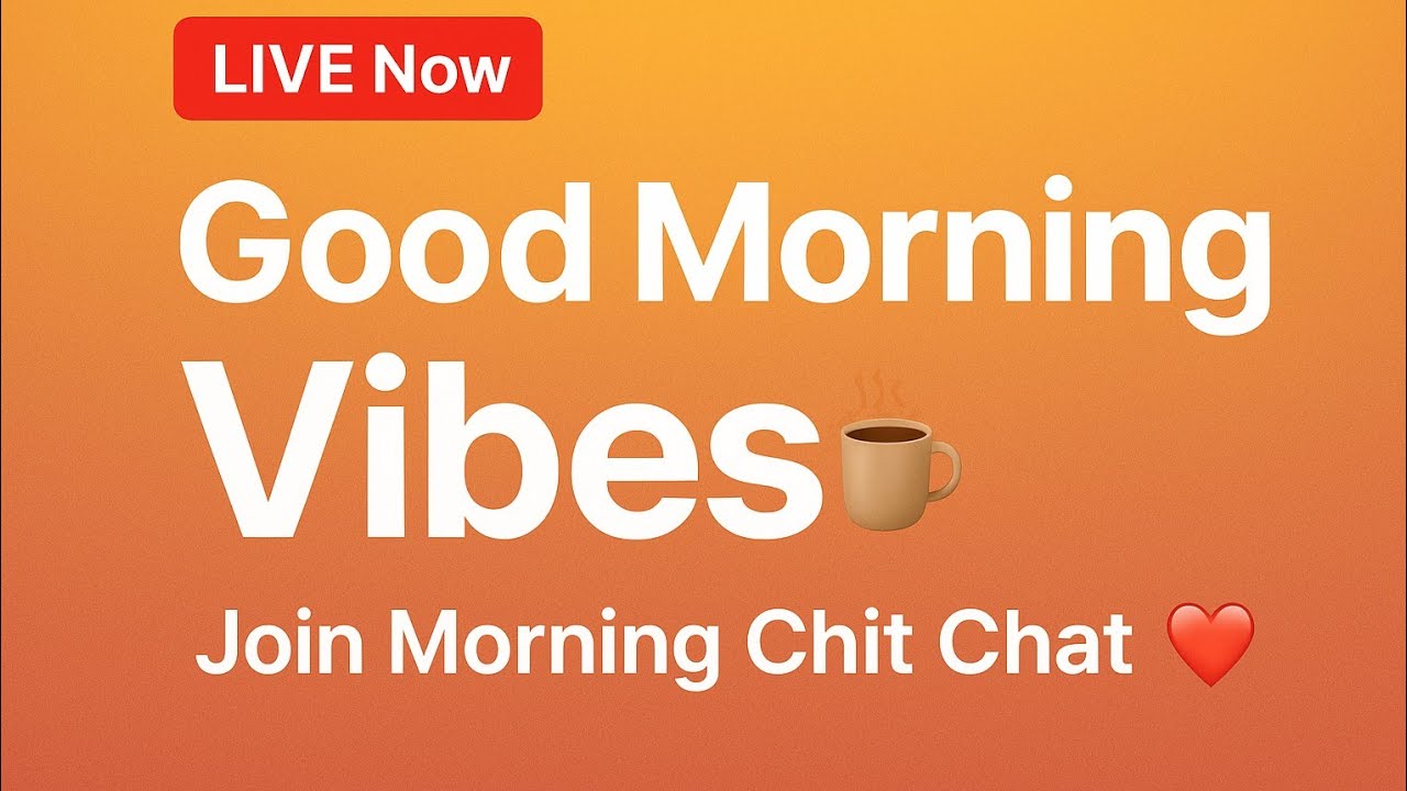 ☀️ “Good Morning Live With Rimsha | Positive Vibes & Chit Chat 💖 ...
