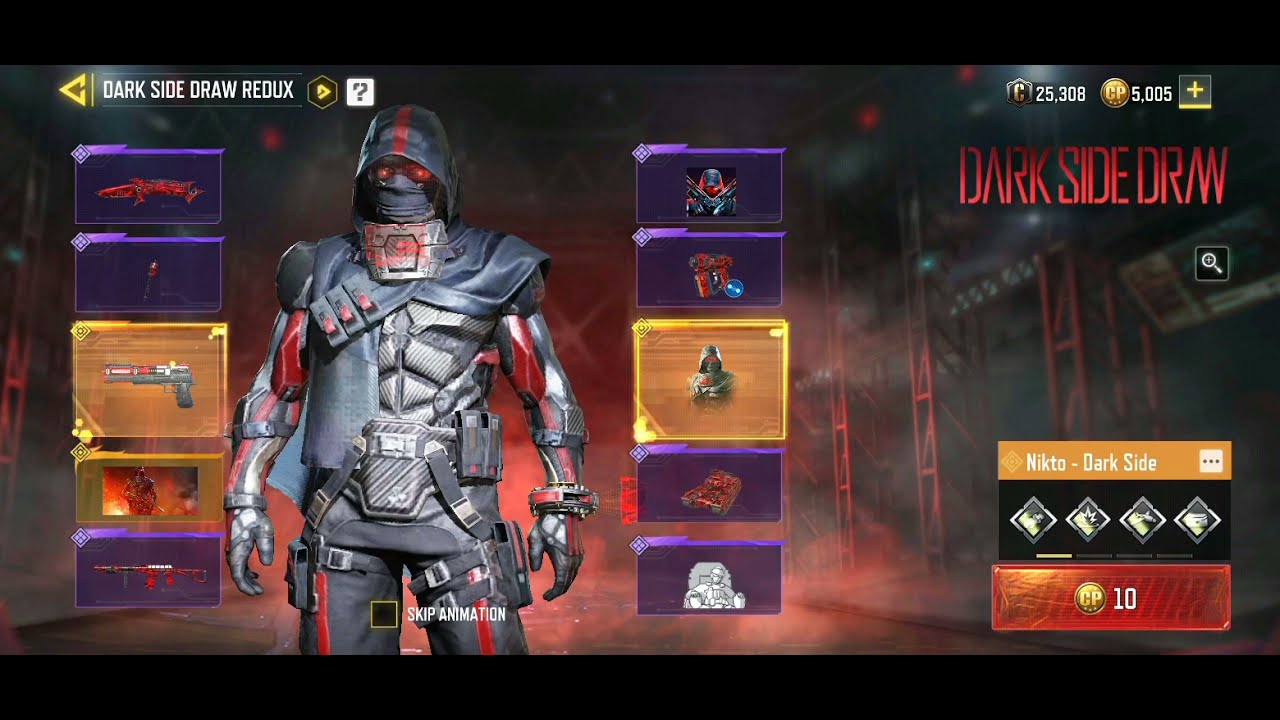 Legendary Nikto Dark Side Draw Unlocked. - YouTube