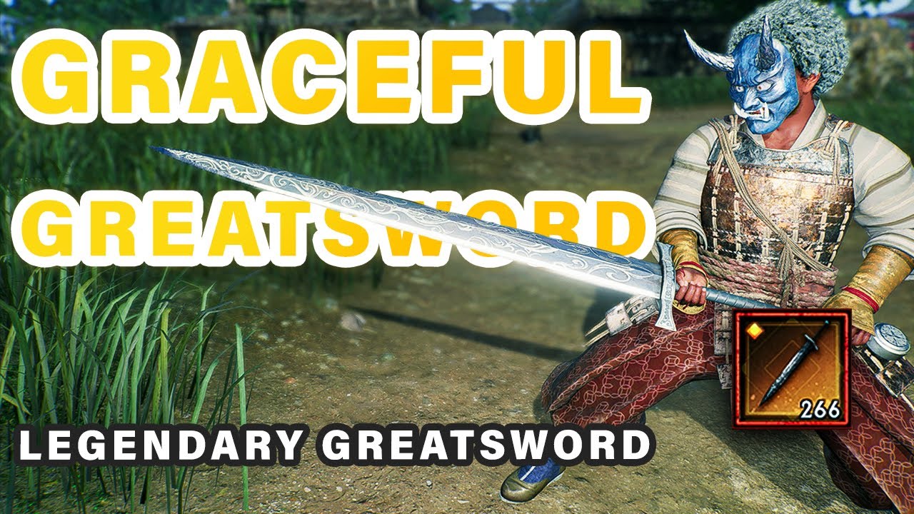 How to get Legendary Graceful Greatsword Rise of the Ronin - YouTube