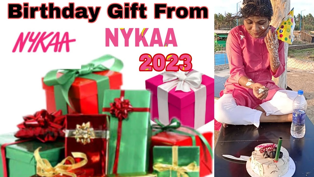 Birthday Gift From Nykaa | Unboxing Birthday Gift - YouTube
