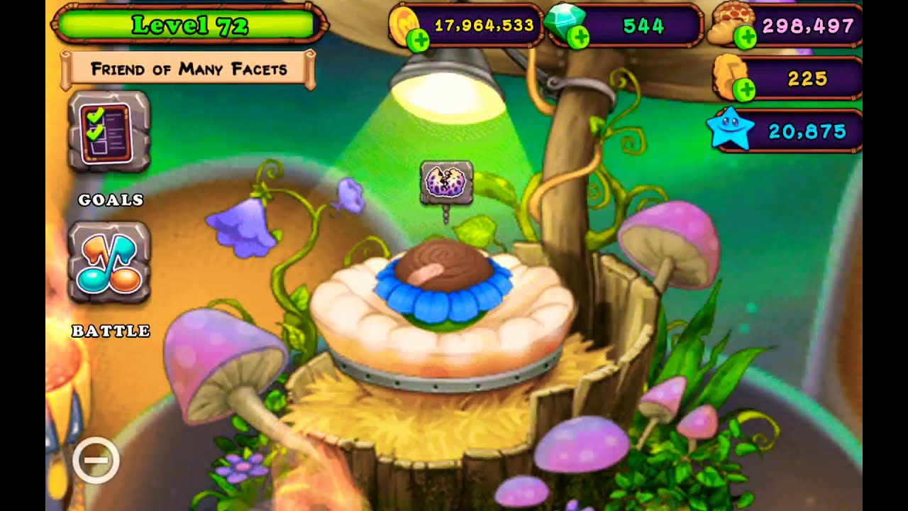 Rare Flowah is hatched in Light Island (My Singing Monsters) - YouTube