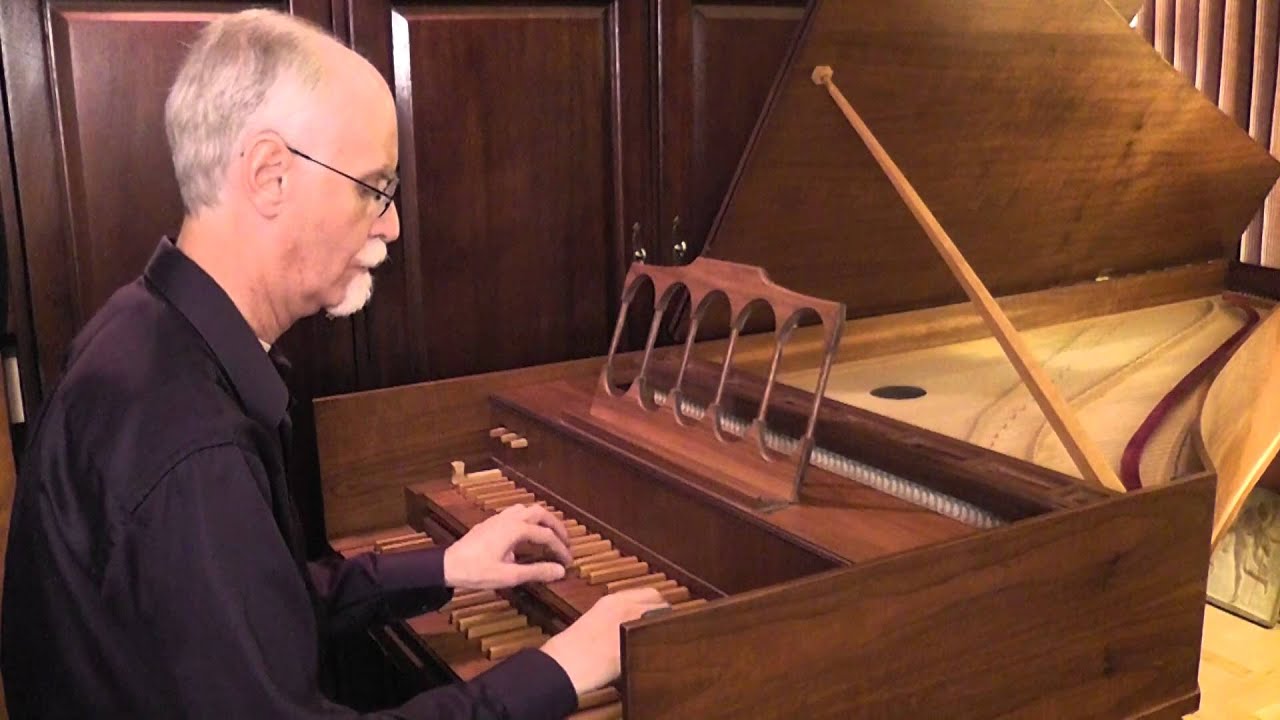 Ryan Layne Whitney, Rameau: L'Entretien des Muses, on harpsichord - YouTube