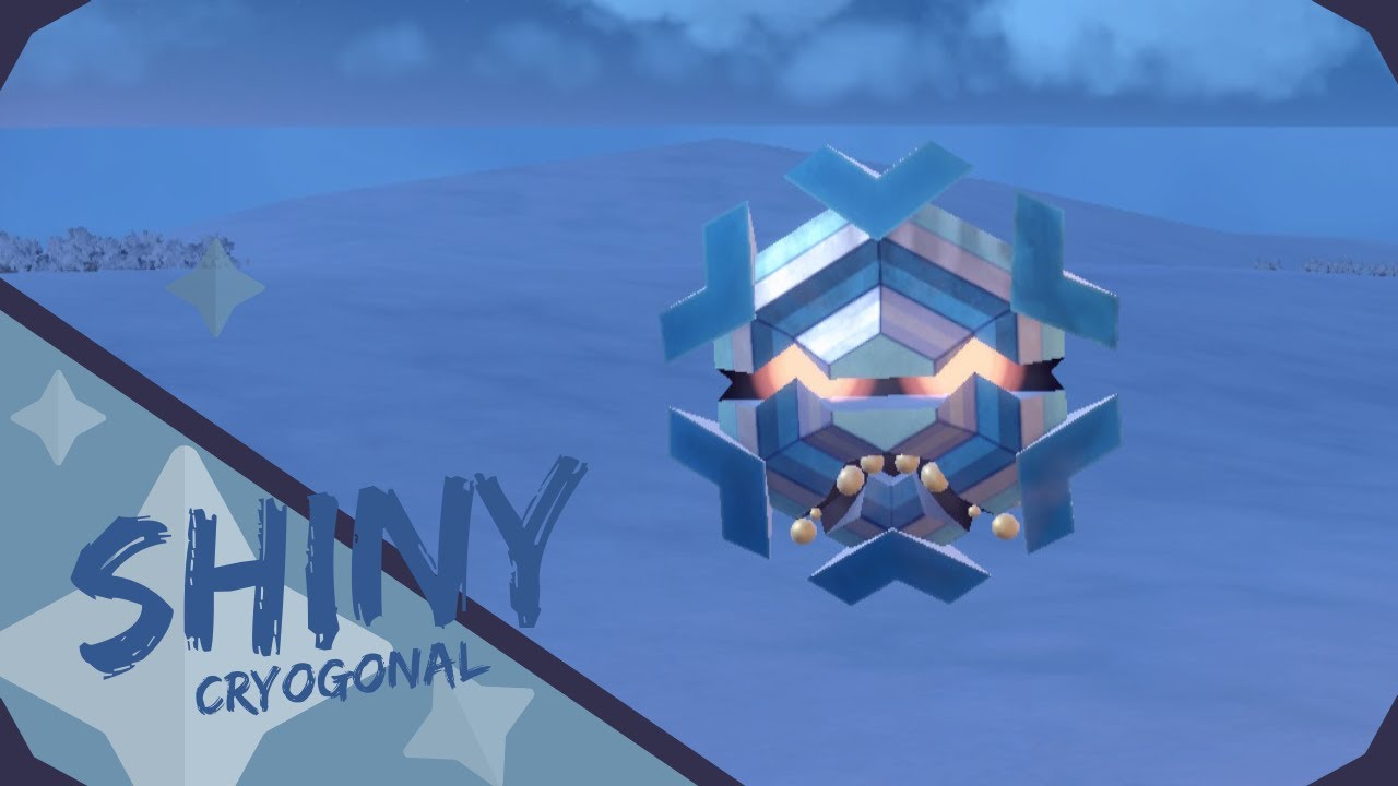 Shiny Cryogonal - Encontro aleatório no Pokémon Scarlet e Violet - YouTube