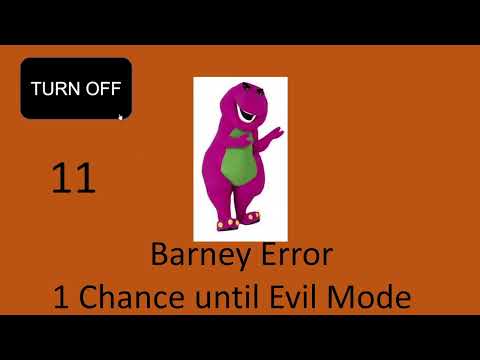 Barney Error – Full Gameplay | Horror Game by AndrewSilverman1