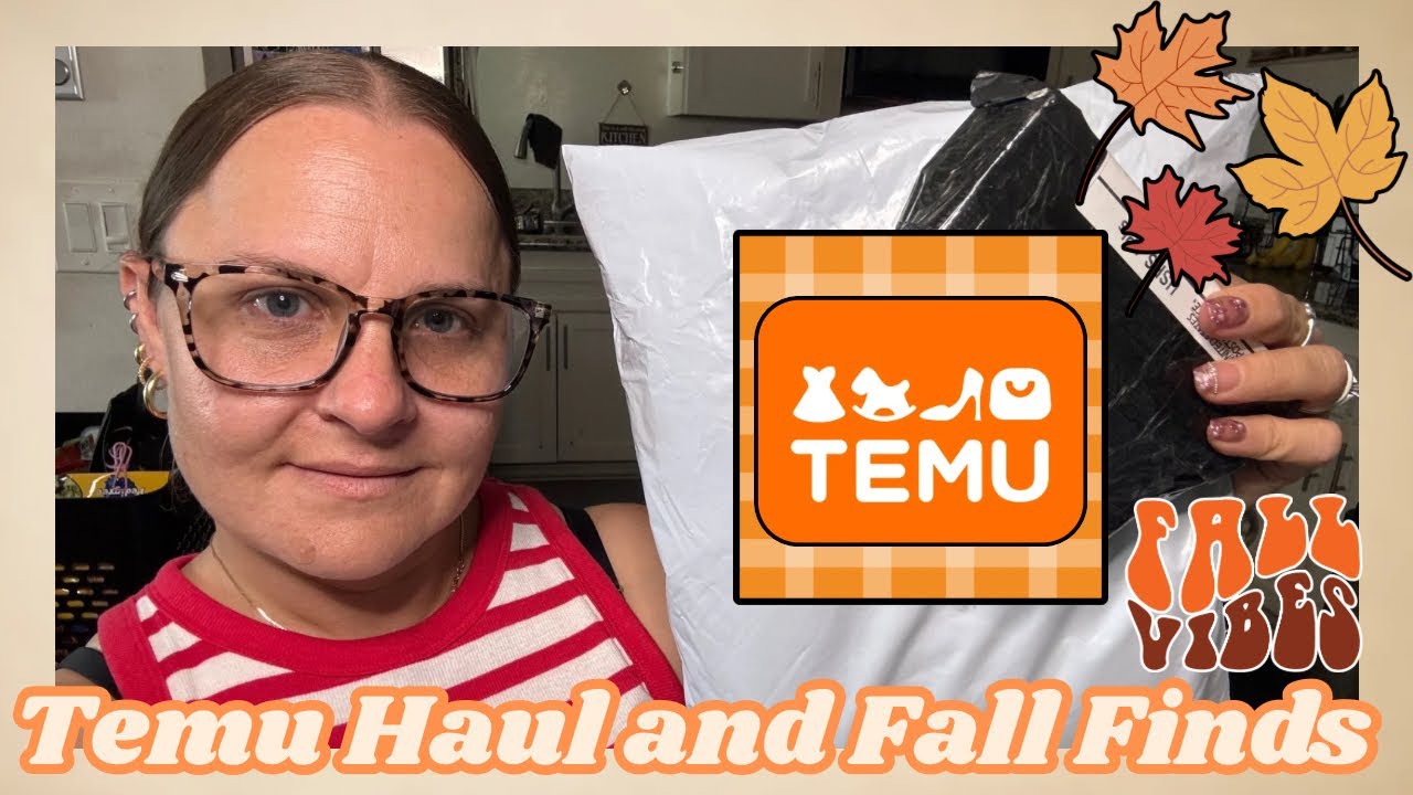 Temu Haul and Fall Finds | Fall Vibes #hauls #temu #targetclearance ...