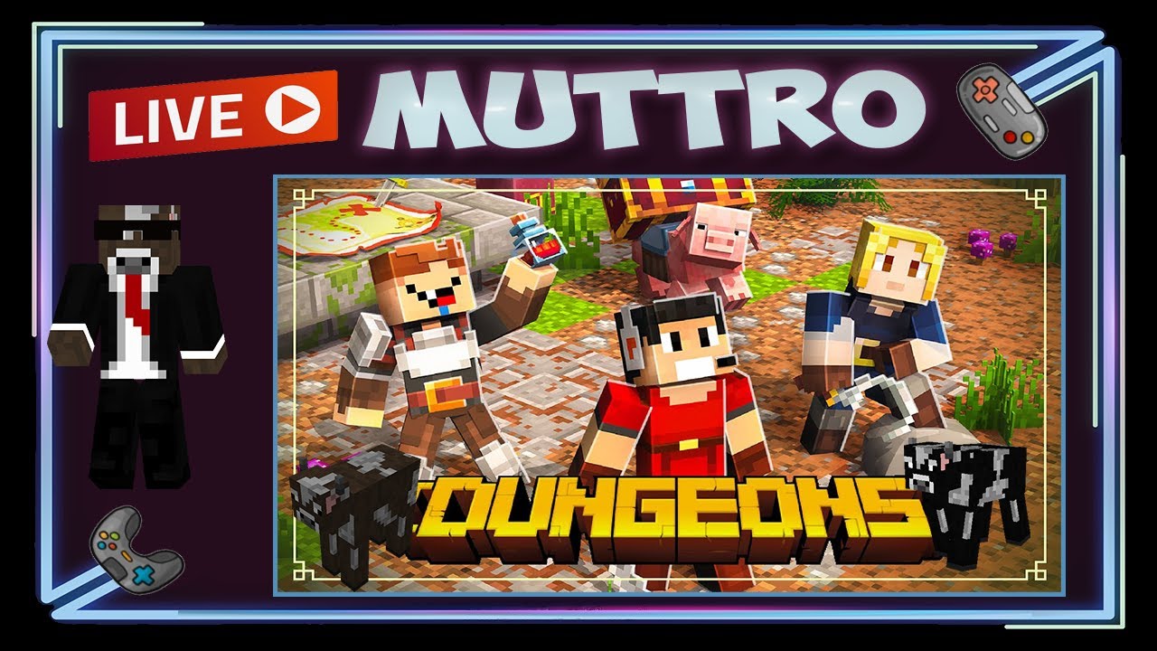 Missão Secreta do MINECRAFT DUNGEONS - Local de TODAS as RUNAS - ??? MU ...