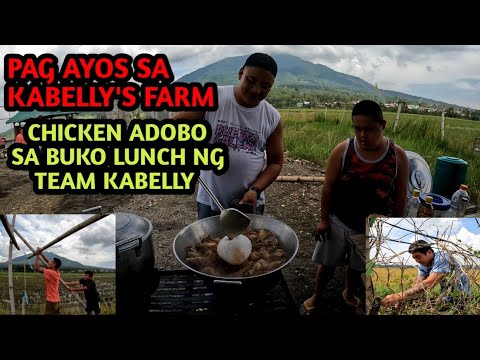 PAG AAYOS NG KABELLYS FARM NA SIRA NI BAGYONG KARDING / CHICKEN ADOBO ...
