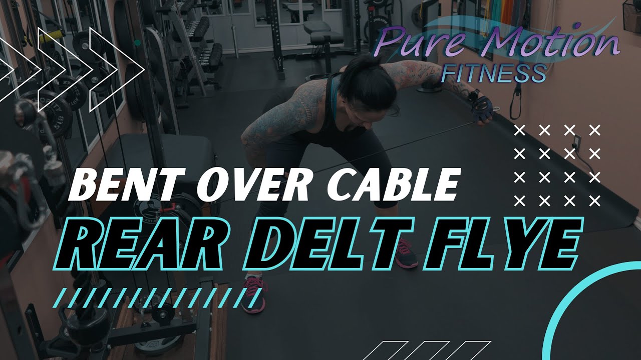 Cable Single Arm Rear Delt Flyes - YouTube