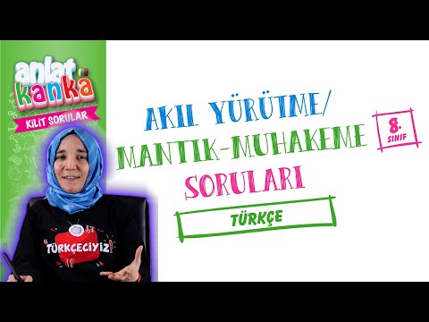 Akıl Yürütme, Mantık Muhakeme Kilit Sorular LGS 2023