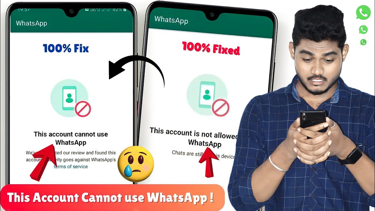 This Account Cannot Use WHATSAPP Due to Spam Solution 2023 | Whatsapp ...