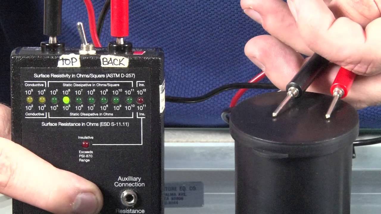 Conductive Anti-Static: ESD Material - YouTube