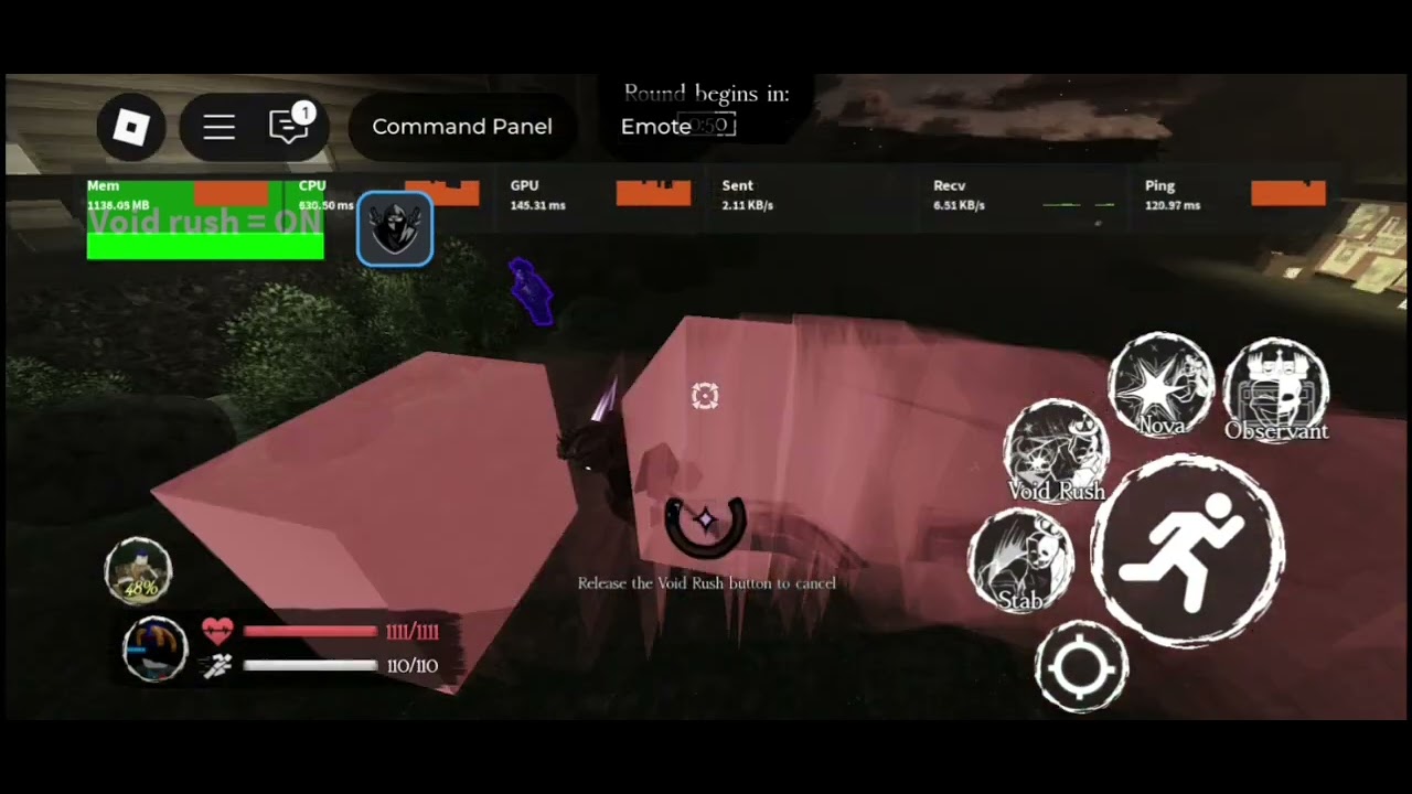 Forsaken Script noli void rush control - YouTube