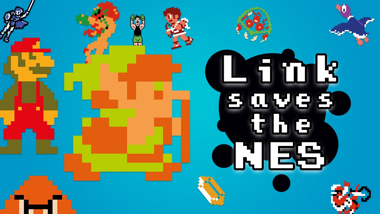 Link saves the NES | 8-bit Animation - YouTube