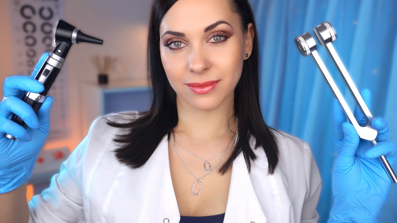 ASMR Ear Doctor There is Something in Your Ear Roleplay Ear Cleaning ...