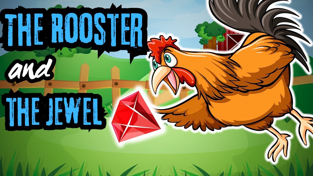The Rooster and the Jewel | Animated Story for Kids - YouTube