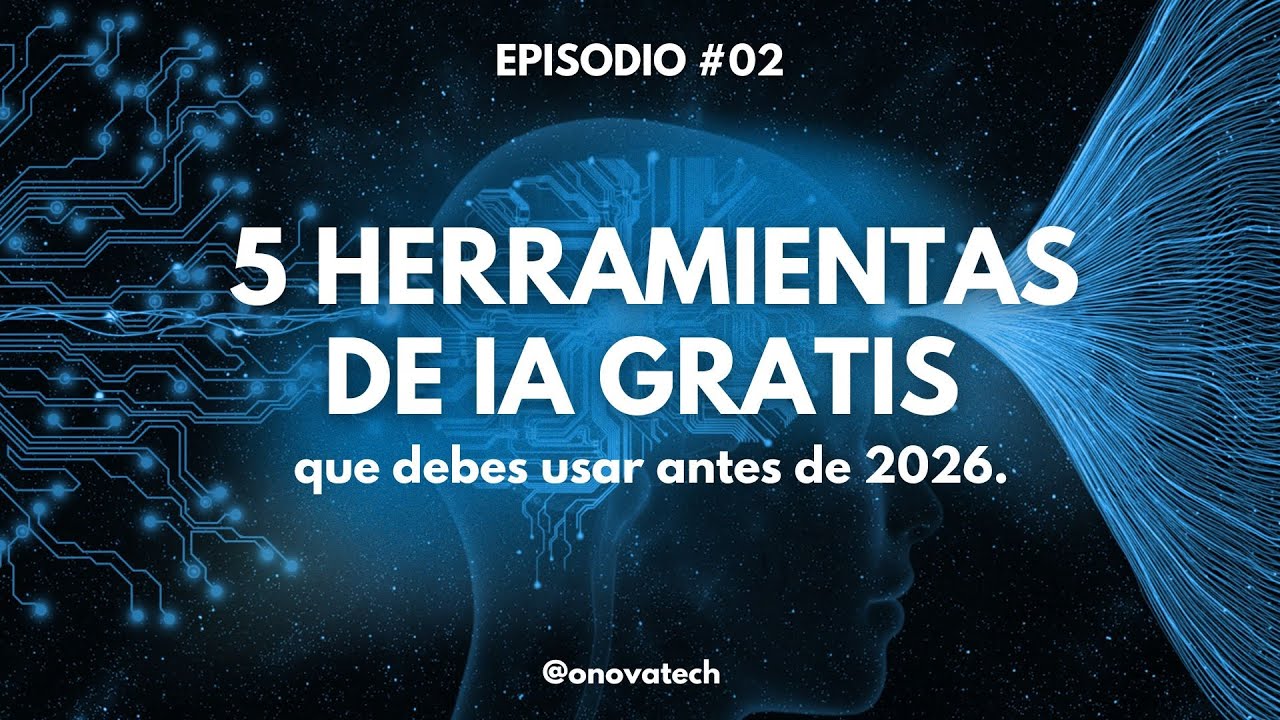 #2 5 herramientas IA GRATIS para usar antes de 2026 - YouTube