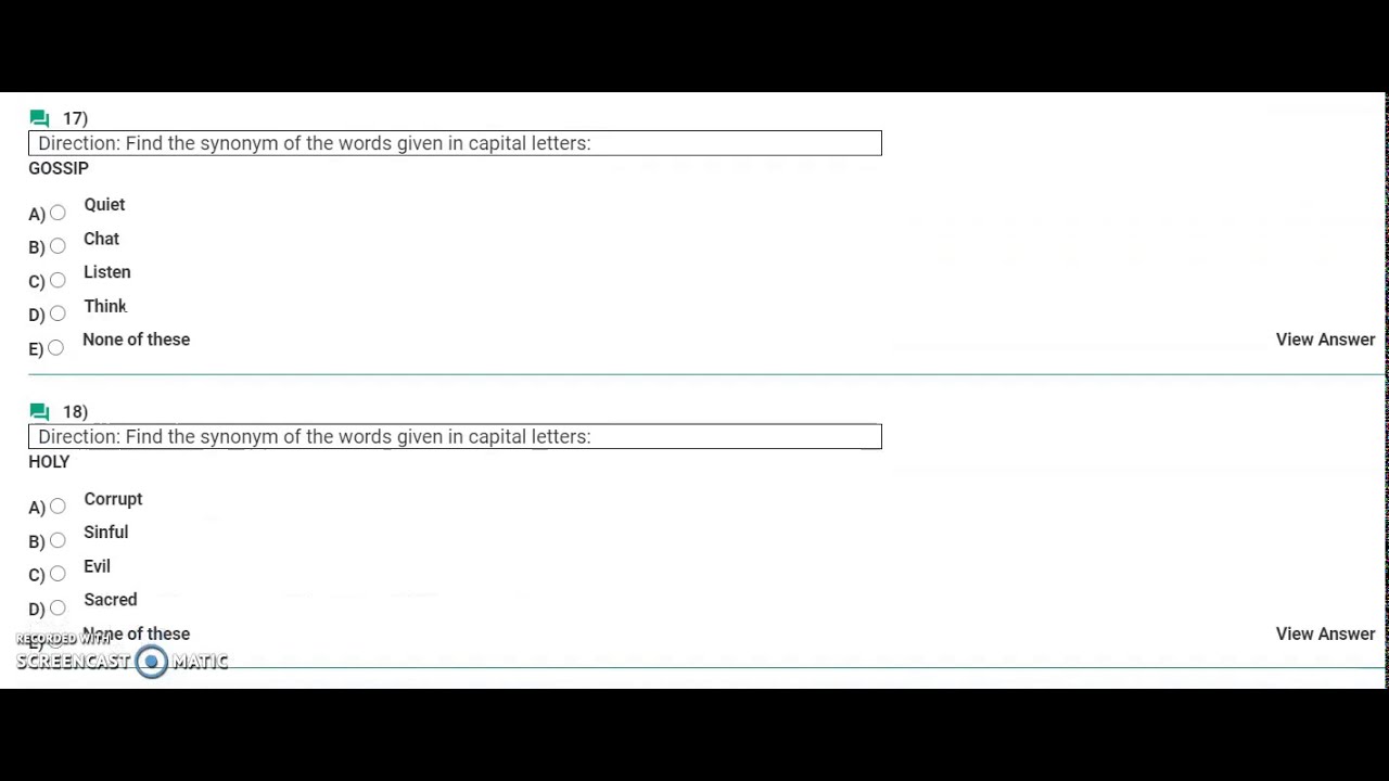 ASSET English for Grade 4 with Answers Coaching Mentor - YouTube