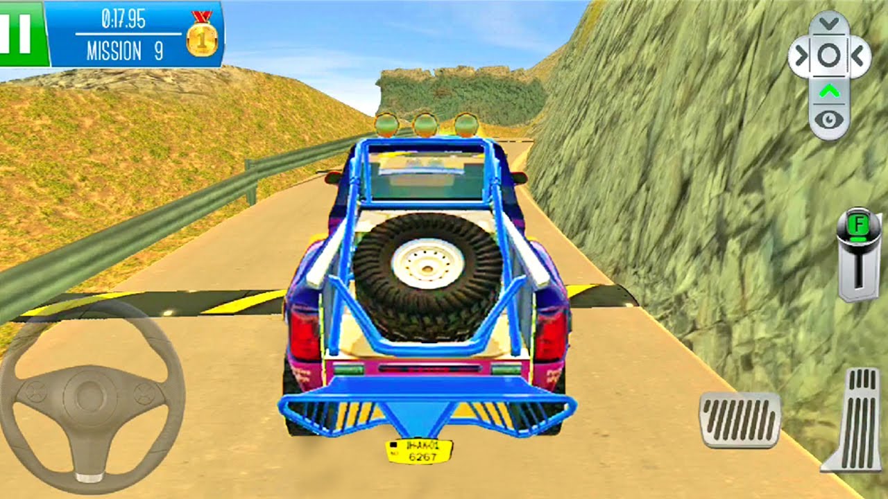 Monster Jeep Street Racer - Parking Island Mountain Road Game | Jeep ...