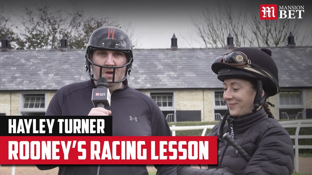Hayley Turner | Wayne Rooney's Racing Lesson 🏇 - YouTube