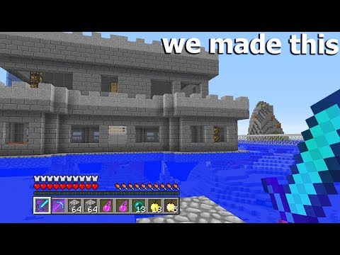 so minecraft war has returned.. and THIS is our new base! - YouTube