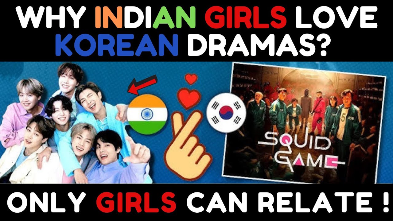 INDIAN vs KDrama | Things Only Girls Relate | Why Korean Serials are ...