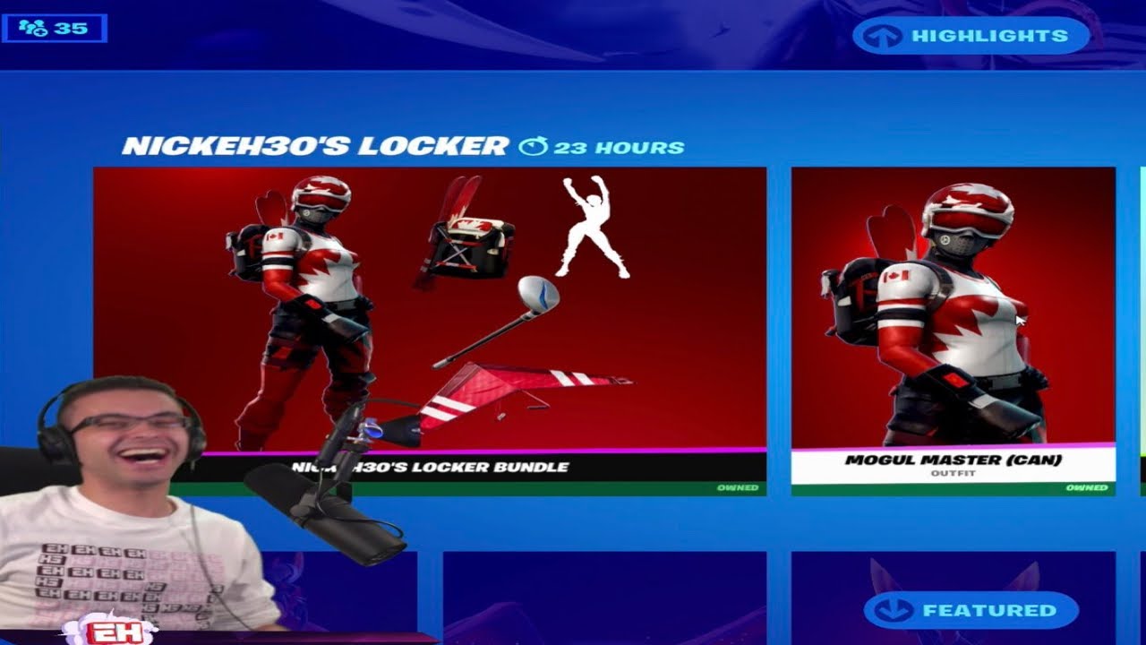 Nick Eh 30’s Locker Bundle Returns in Tonight’s Item Shop! (Fortnite ...