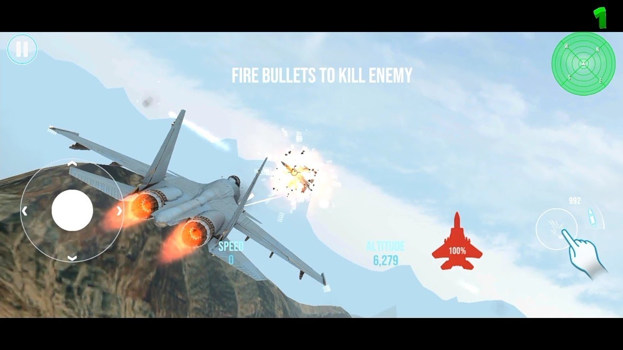 Fighter Jet War Plane Game Gameplay (New Release) Android | Minute ...