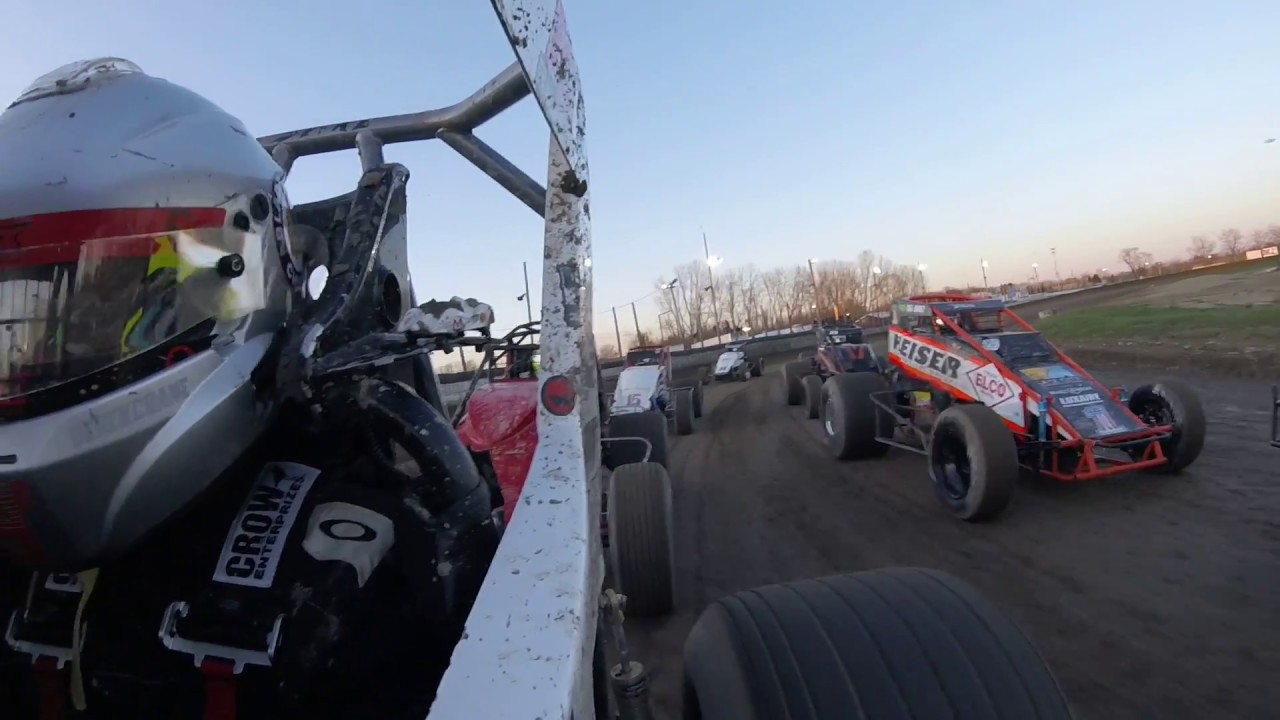 Wilmot Raceway Derek Crane 4/28/2018 Heat #1 - YouTube