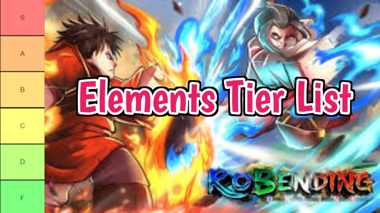 [New] RoBending Online Beta Tier List (2024) | All Elements Ranked From ...