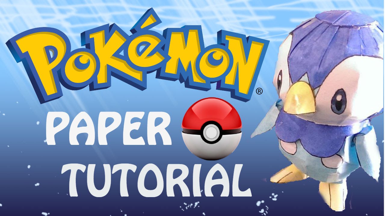 How To Make A Pokemon Out Of Paper Piplup YouTube how-to-make-a-pokemon-out-of-paper-piplup-youtube