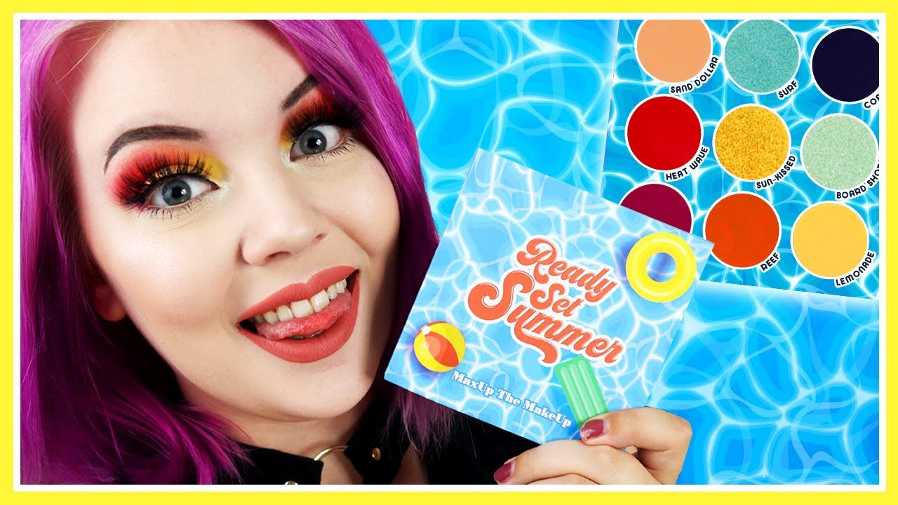 Ready Set Summer Palette | 2 Looks + Review - YouTube