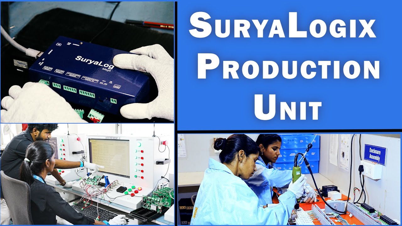 Suryalogix Production Unit - YouTube