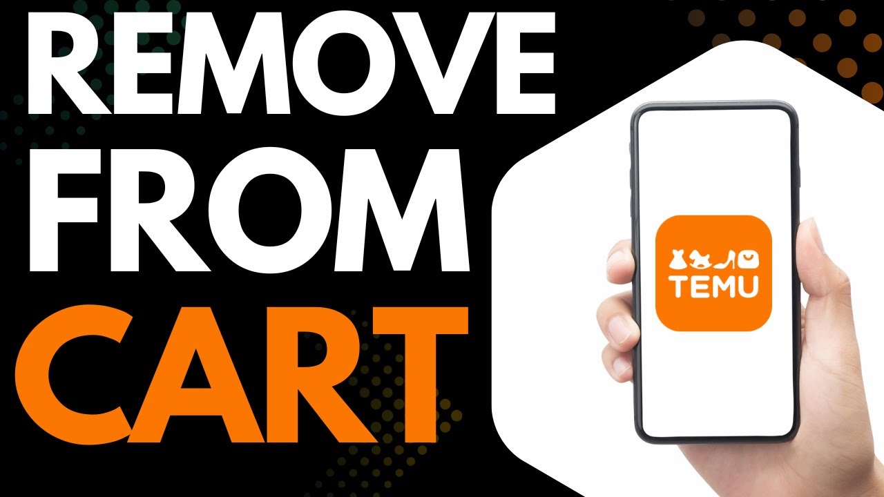 How to Remove Items from Cart on Temu App (Quick & Easy Tutorial) - YouTube