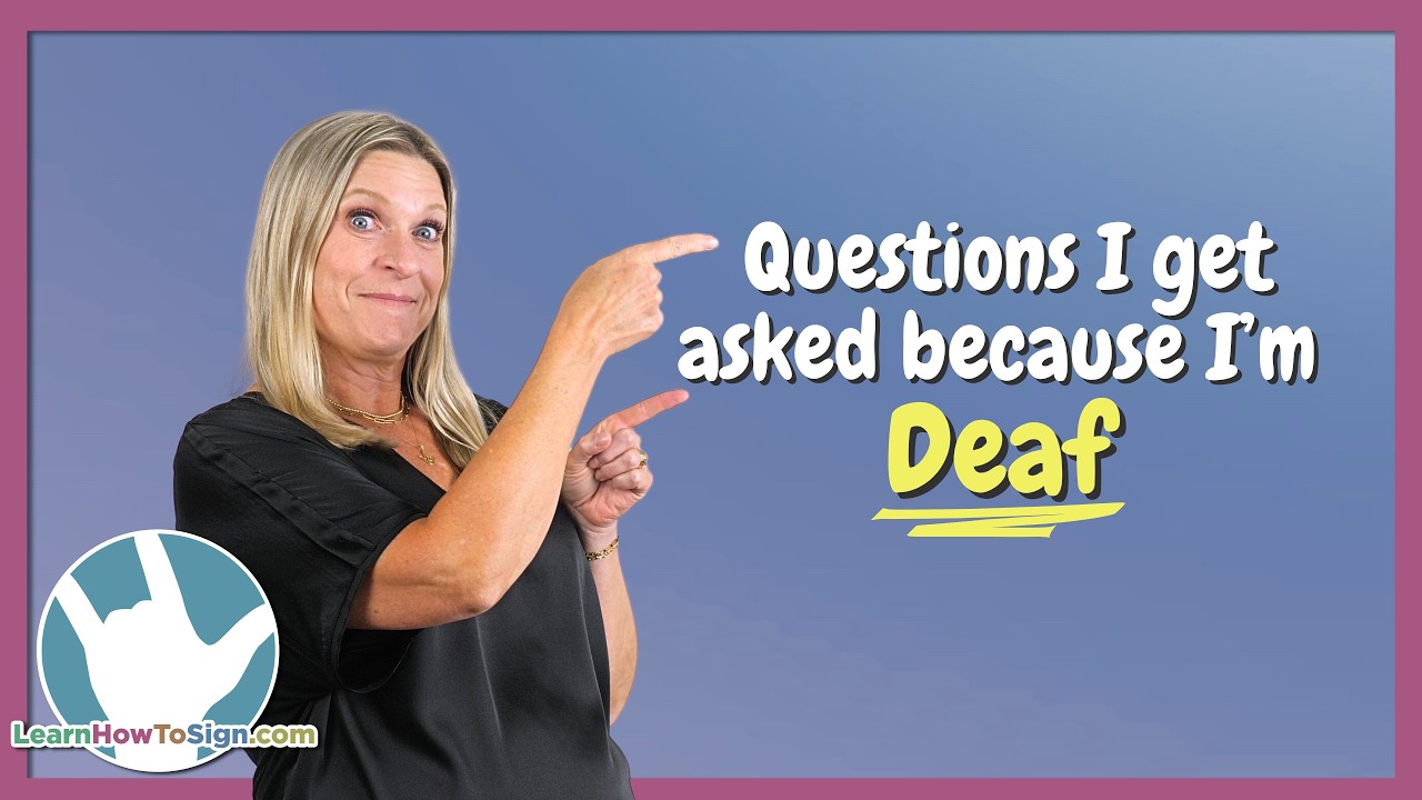 I’m Deaf. These Are the Questions I Get Asked the Most - YouTube